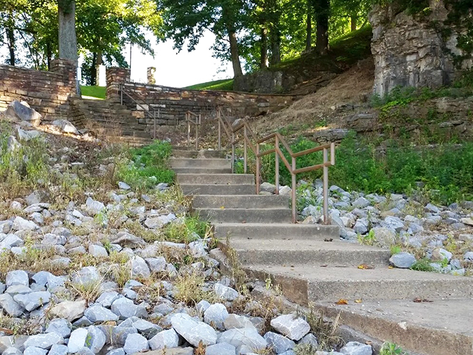 These sturdy steps, a marriage of natural stone and human engineering, make wilderness wonders accessible to adventurers of all abilities.