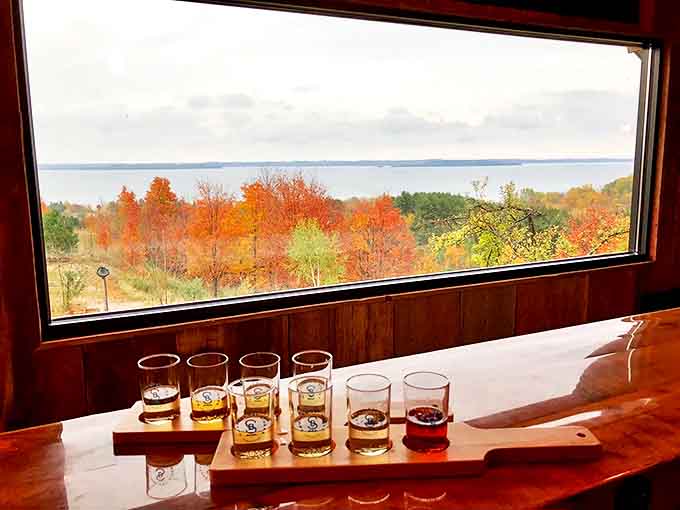 Suttons Bay Ciders serves up liquid apple perfection with a side of breathtaking vistas &ndash; proving the best garnish is always a great view.
