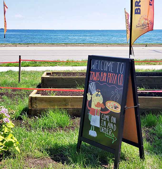 The welcome sign doesn't just invite you in &ndash; it promises a pizza experience that will have you plotting your return before the first bite.