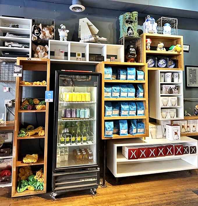 A treasure trove of nostalgic treats arranged with care &ndash; proof that someone understands the architecture of cravings.