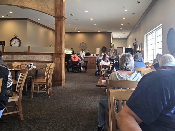 Happy diners fill the restaurant during peak hours, drawn by reputation and kept coming back by consistently excellent food and service.