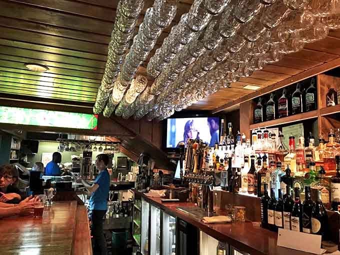 Bar Area: Marble countertops and gleaming bottles promise libations worthy of celebration &ndash; from classic cocktails to tropical innovations.