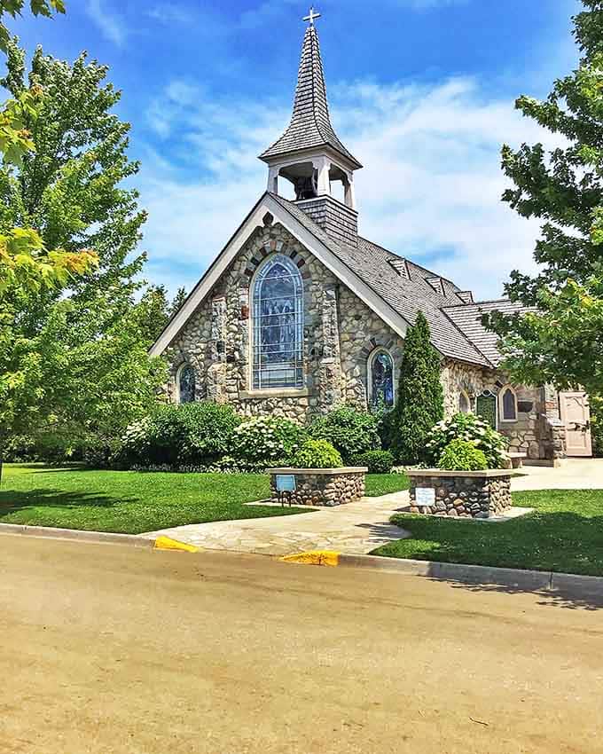 This charming stone church has witnessed countless island weddings, where "just married" couples depart in horse-drawn carriages instead of limos.