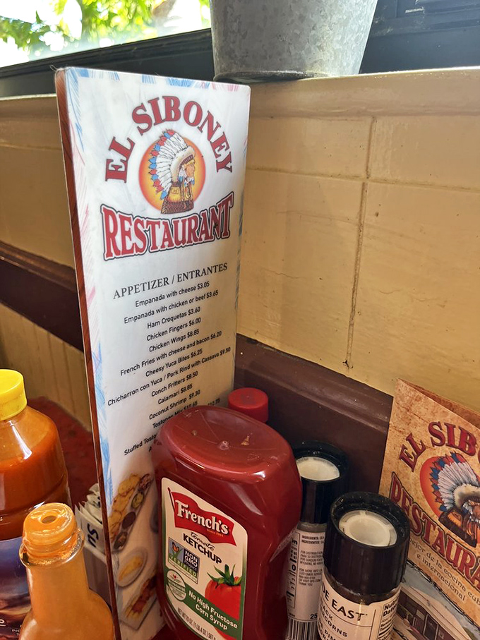 The condiment station stands ready for customization, though the sandwiches need little improvement on their journey to flavor perfection.