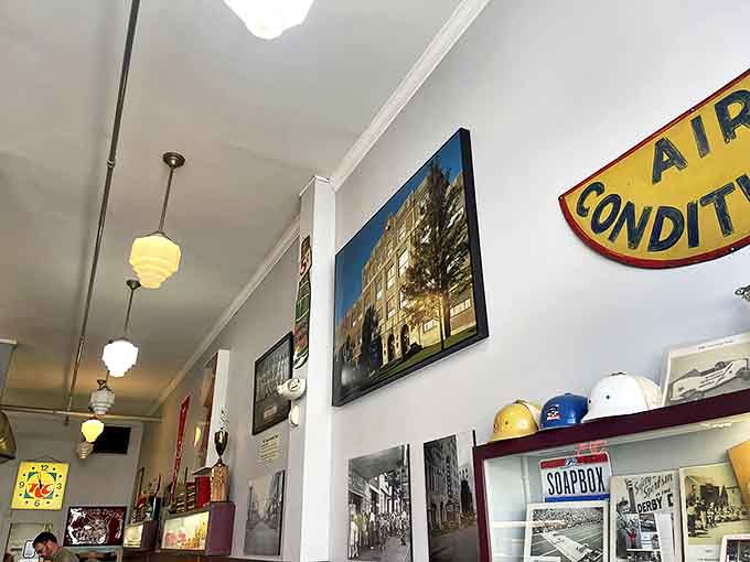 "I am everyday people" proclaims the wall &ndash; a perfect summation of Daddio's philosophy where vinyl records and memorabilia create a nostalgic backdrop.