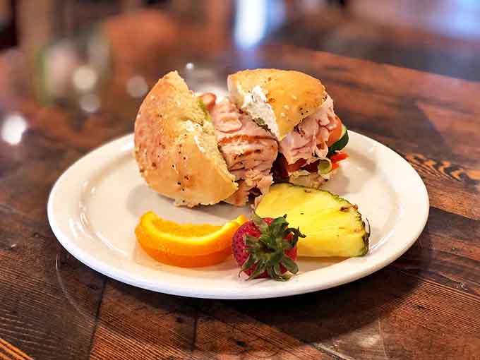 This isn't just a sandwich; it's a carefully engineered flavor delivery system, with each ingredient playing its essential role.