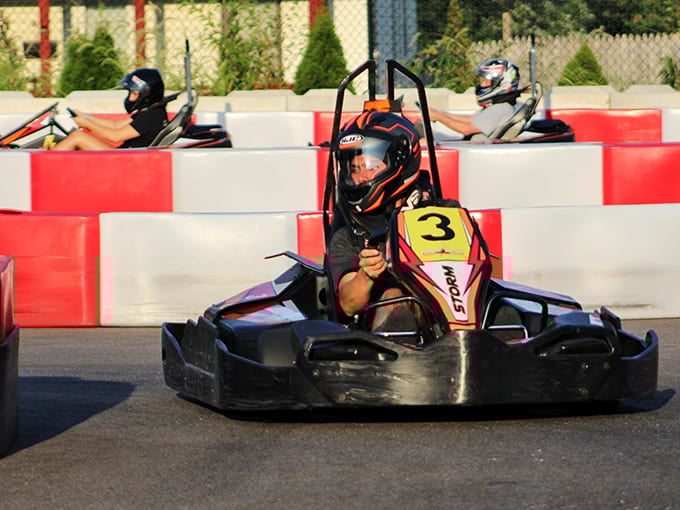 The outdoor track offers a different kind of thrill &ndash; sunshine, fresh air, and the same competitive spirit that makes palms sweat.