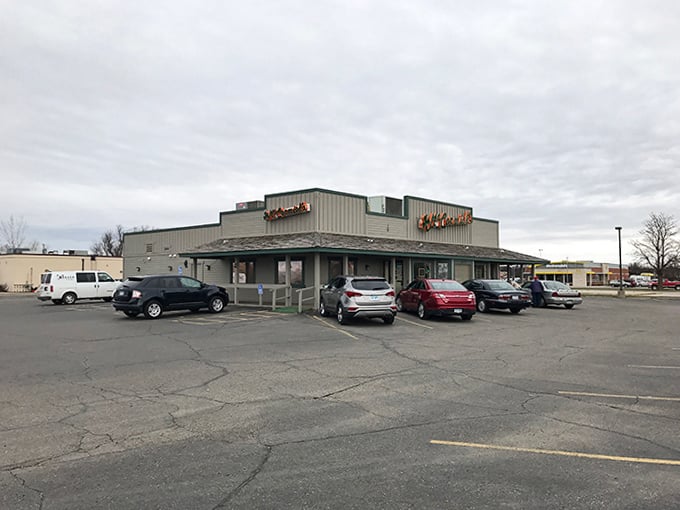 McCormick's from the parking lot – an unassuming exterior that belies the culinary treasures waiting inside.