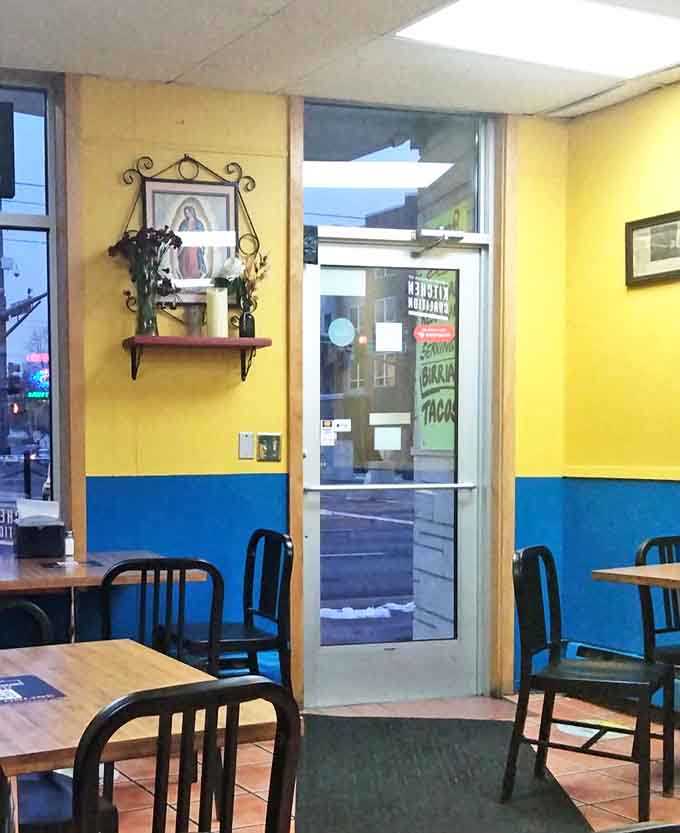 This unassuming entrance is actually a portal to one of St. Paul's most authentic culinary experiences.