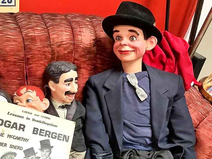 These ventriloquist dummies aren't watching you sleep tonight. Probably. Maybe keep your bedroom door locked just in case.