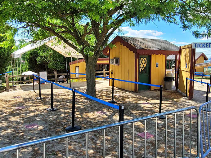 This unassuming ticket booth is actually a portal to adventure &ndash; where ordinary folks transform into temporary daredevils.