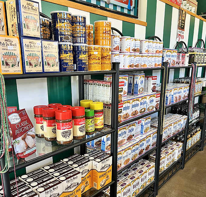 The retail shelves offer a taste of New Orleans to take home &ndash; because the best souvenirs are the ones you can eat later.