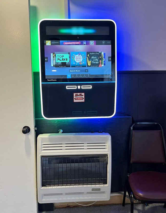 The modern jukebox stands ready to provide the soundtrack for your food adventure &ndash; because every epic meal deserves its own theme music.