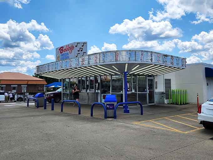 The classic diner aesthetic that makes every visit feel like stepping into a time machine.