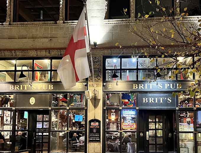 The exterior at night glows with welcoming light, beckoning hungry diners to discover what makes this Minneapolis institution so special.