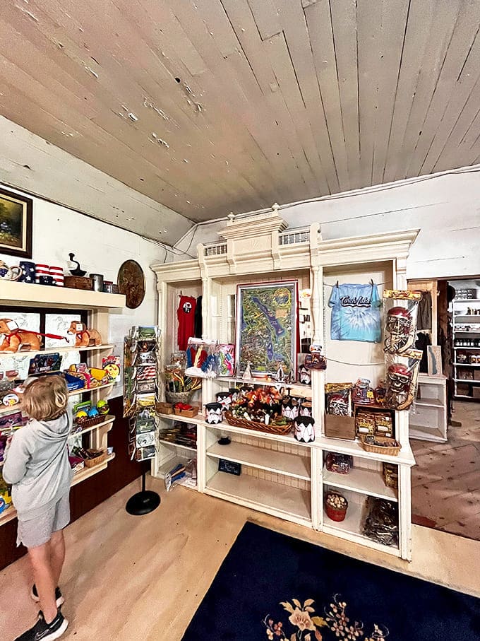 Vintage Americana decorates every available surface &ndash; from antique cash registers to nostalgic signs that transport visitors to a time when craftsmanship mattered.