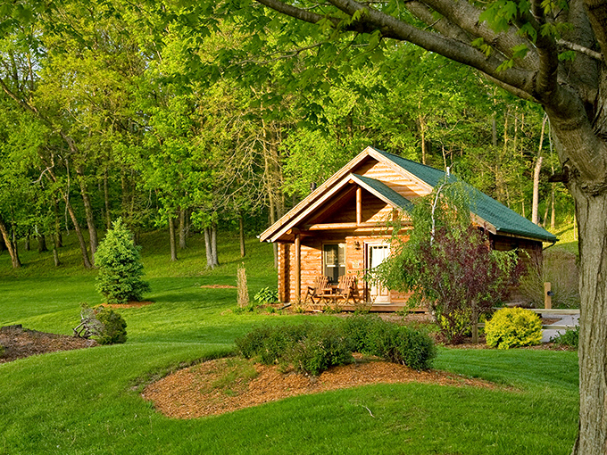 Cabin: This rustic-luxe cabin proves that "getting away from it all" doesn't have to mean sacrificing comfort, style, or indoor plumbing.