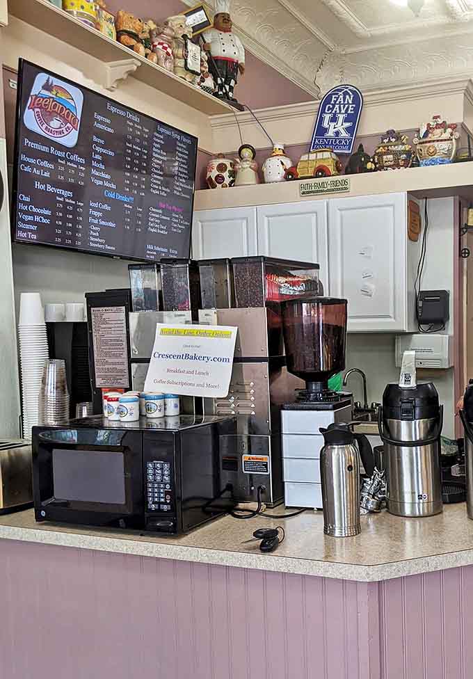 Behind that counter, coffee gets brewed, dreams get fulfilled, and the day officially begins for everyone who walks through that door.