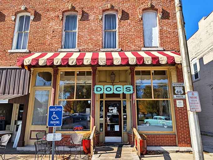 The exterior view doesn't just show a storefront &ndash; it reveals a survivor, a place that's weathered economic storms while chain restaurants have come and gone.