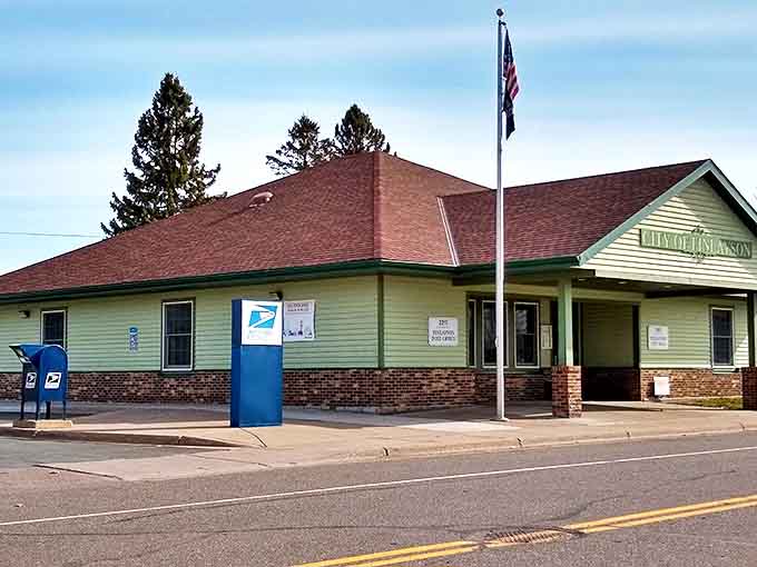 Finlayson's post office isn't just a mail facility—it's a community hub where news travels faster across countertops than through official channels.