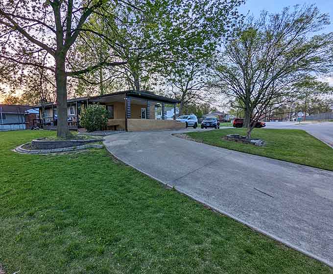 Tree-lined neighborhoods where people still use their front porches are basically time machines to when neighbors actually talked.