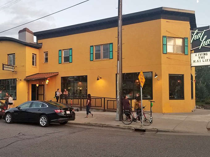 As dusk falls, Hai Hai's exterior glows like a lantern, beckoning food adventurers to step inside and leave the ordinary behind.