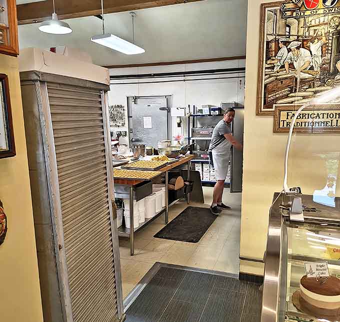 Kitchen: A glimpse behind the magic curtain where flour-dusted wizards transform simple ingredients into extraordinary creations.