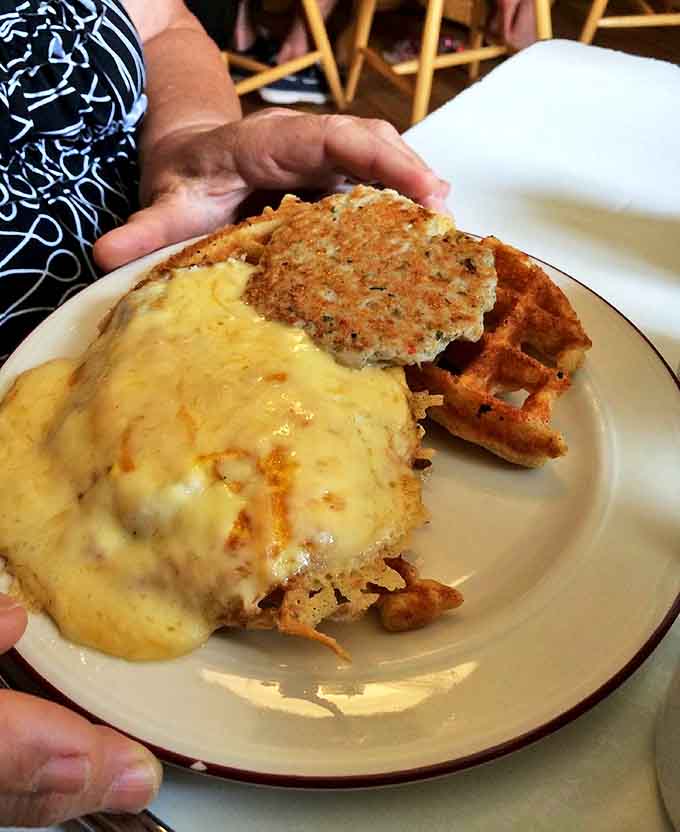 That lentil salad proves vegetarian options can be just as exciting and satisfying as any meat-based meal.
