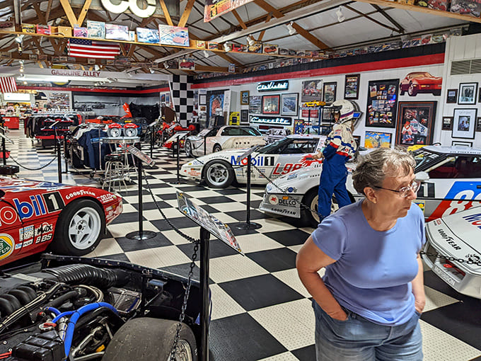 Visitors wander through automotive history at their own pace, discovering new favorites and reliving old memories with every turn.