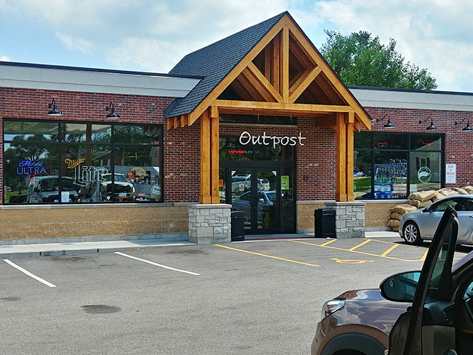 The Outpost offers libations for every occasion in a rustic-modern setting that makes buying beverages feel like an adventure rather than an errand.