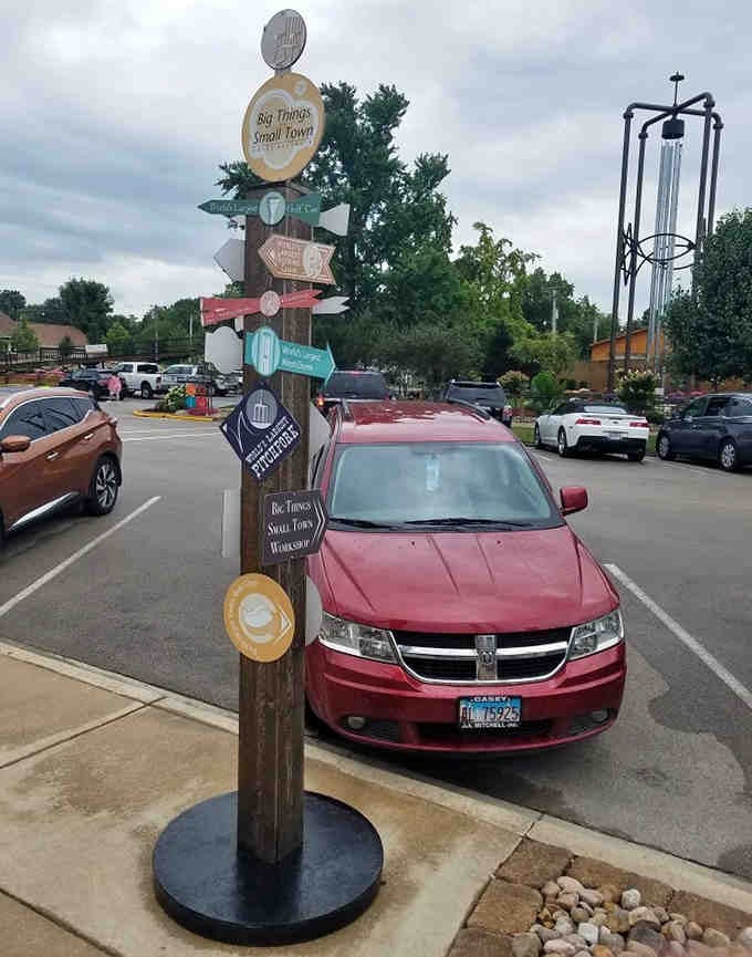 The parking area fills with license plates from across the country &ndash; evidence of how far people travel to experience this unique attraction.