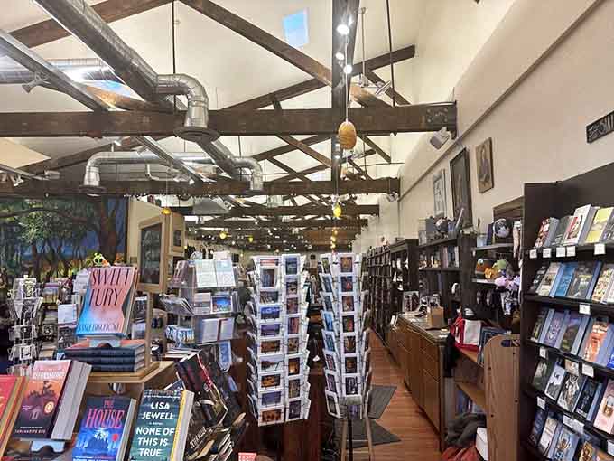 Another angle revealing just how much territory this bookstore covers, like a literary theme park without the overpriced snacks.