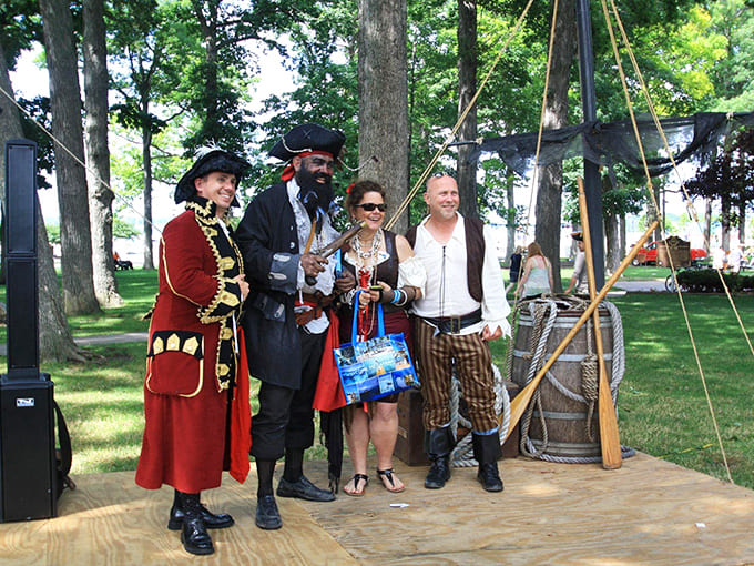 Pyrate Fest transforms ordinary visitors into swashbuckling adventurers, proving adults need dress-up days too.