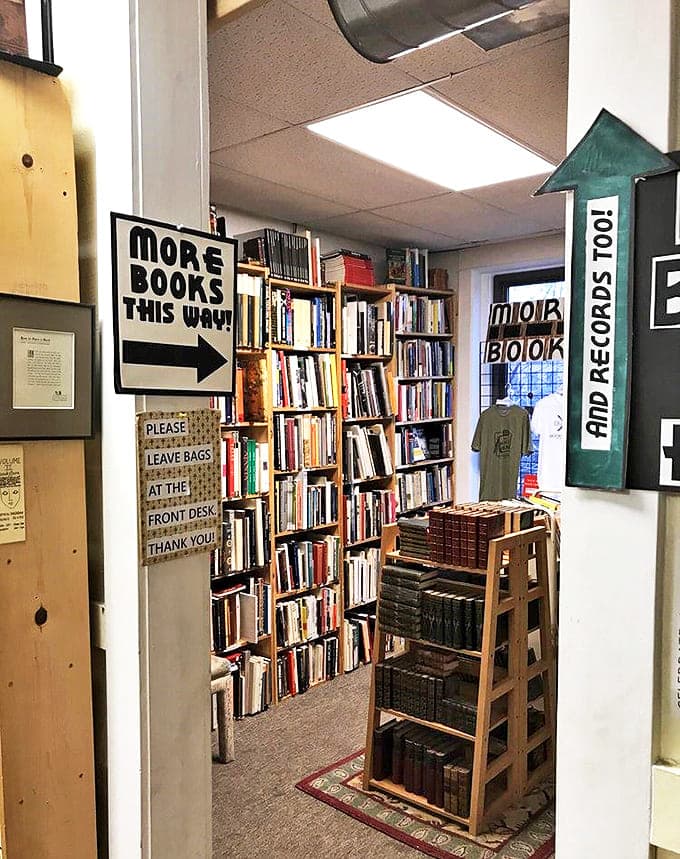 Not so much a room with books as books that happen to have a room around them – wall-to-wall literary immersion.
