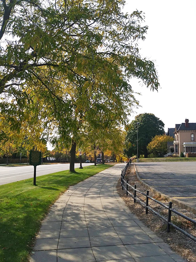Summit Avenue's tree-lined sidewalks invite leisurely exploration – where every step reveals another architectural masterpiece waiting to be admired.