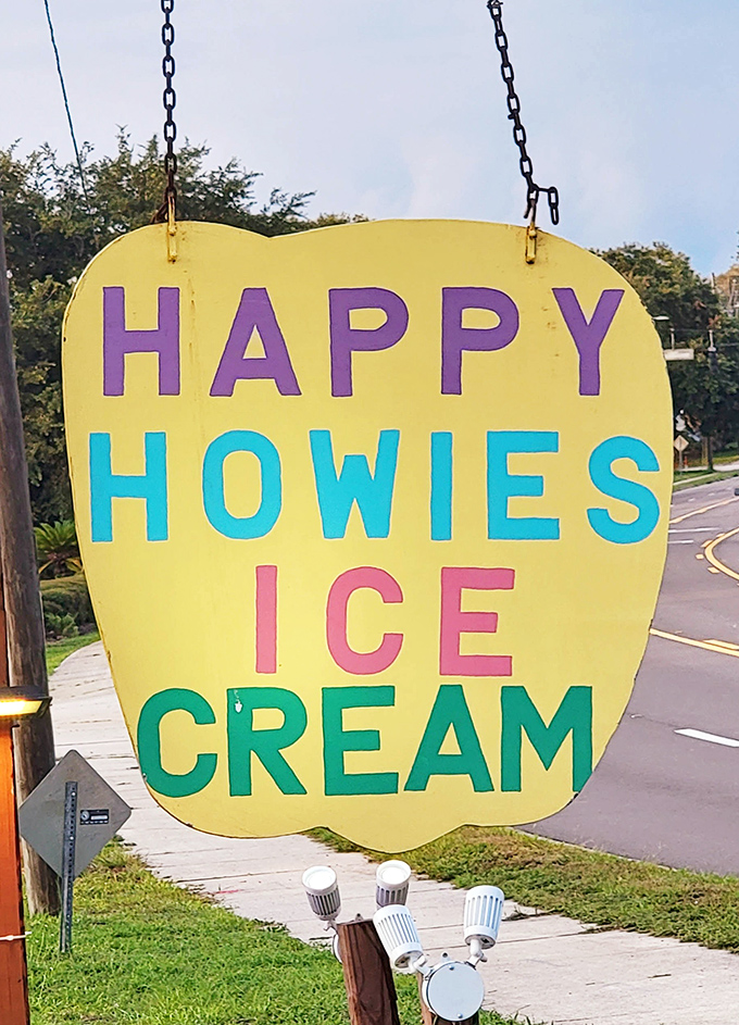 The Happy Howie's sign swings gently in the breeze&mdash;a beacon of sweetness for Deltona residents in the know.