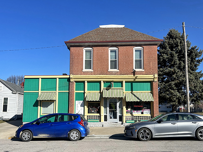 The storefront view captures the bakery's unassuming charm – like finding a treasure chest disguised as an ordinary box on a small-town street corner.