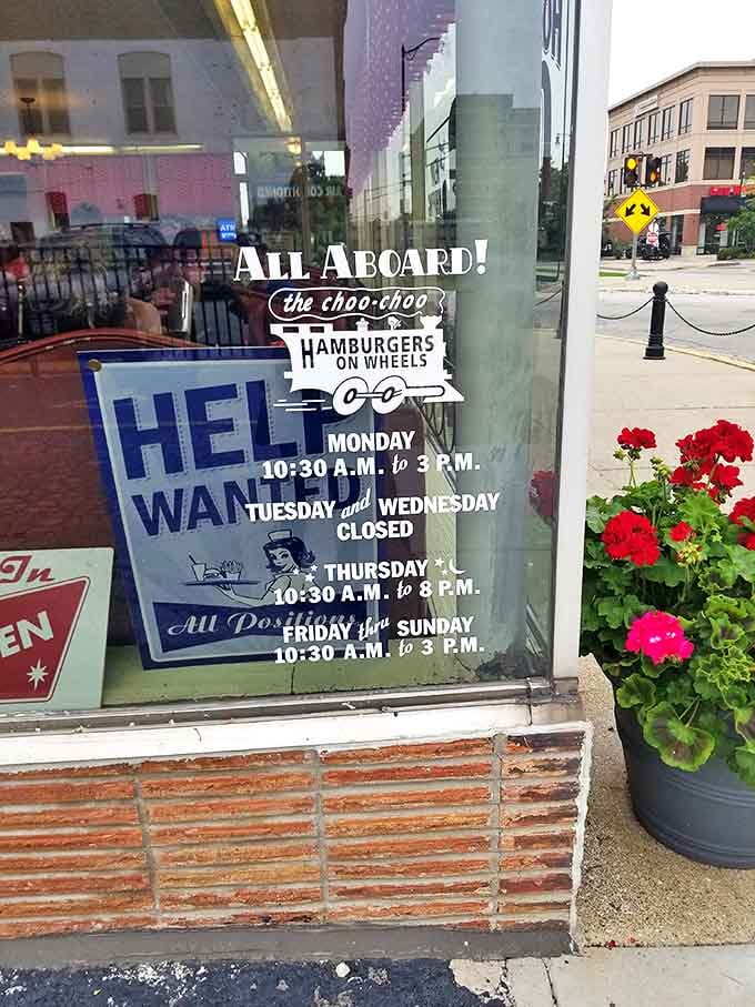 Operating on its own schedule – because places this special make their own rules and we're just happy they're open at all.