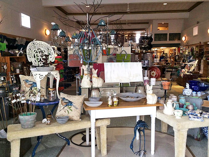 The Mustard Seed showcases local artisans' creativity, where every shelf holds potential treasures waiting to become conversation pieces in your home.