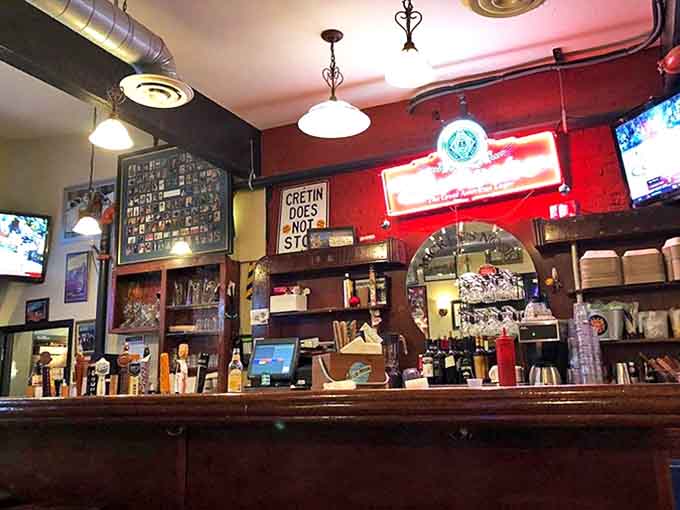 Where local brews flow freely and stories grow taller, this bar has witnessed countless first bites of burger ecstasy.