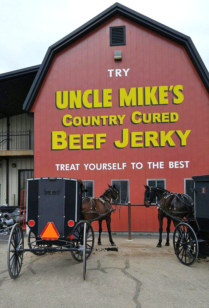 Wall signs guide you through this treasure trove with straightforward charm, no corporate nonsense or confusing aisle numbers required here.