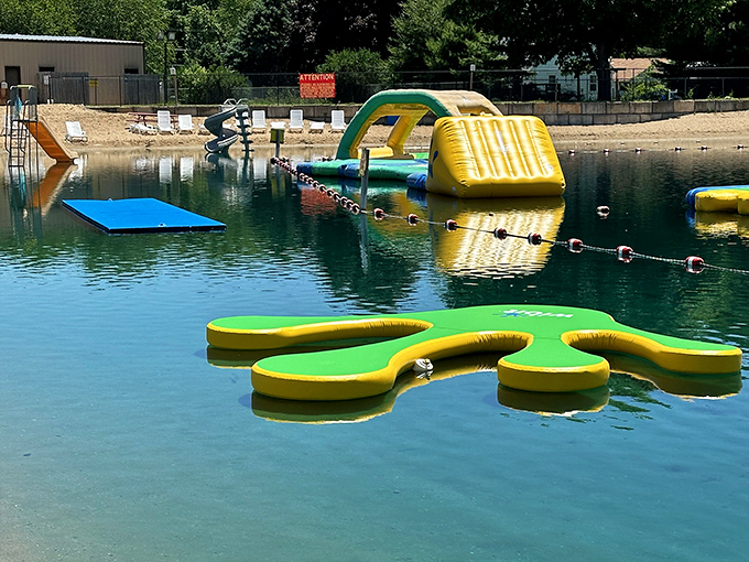 Crystal clear water reveals every pebble along the shoreline &ndash; nature's own infinity pool without the pretentious cocktail menu.