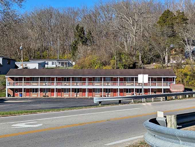 Local accommodations like Creekwood Motel make it easy to turn a day trip into a proper weekend antique adventure.