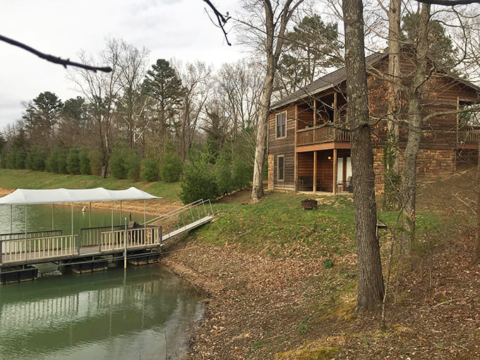 Fountains aerate the pond while creating a soothing soundtrack that makes afternoon naps on the deck practically mandatory.