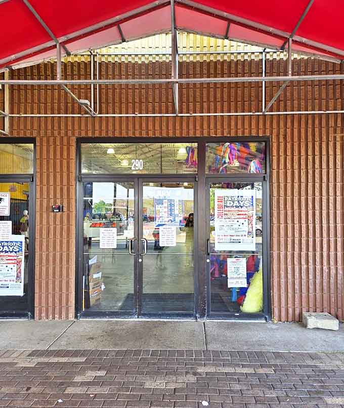 The entrance promises retail adventures beyond ordinary shopping, where every visit writes a new chapter in the treasure-hunting handbook.