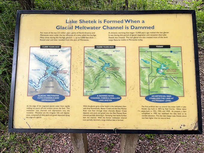 Nature's history lesson stands ready for curious minds &ndash; the story of Lake Shetek's glacial birth told right where it happened.