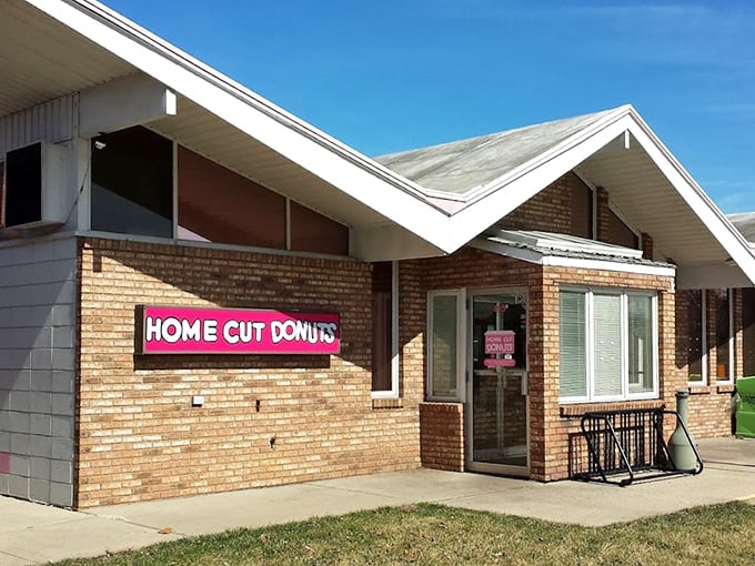 Outdoor: This modest brick building houses extraordinary treasures &ndash; a temple to the perfect donut that's been standing strong against passing food trends.
