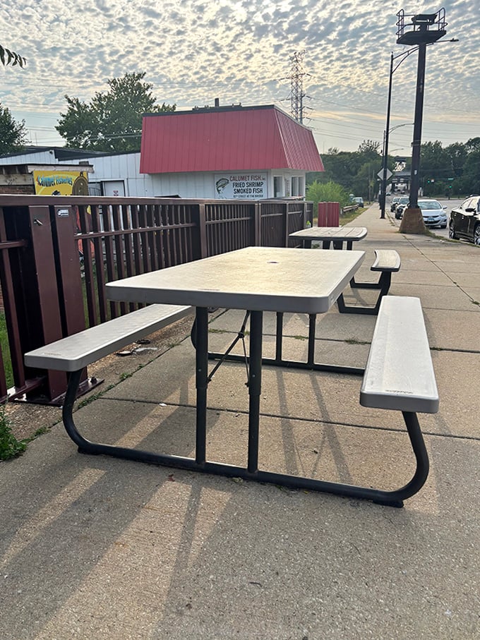 These humble picnic tables have hosted more world-class seafood feasts than most white-tablecloth establishments could ever dream of.