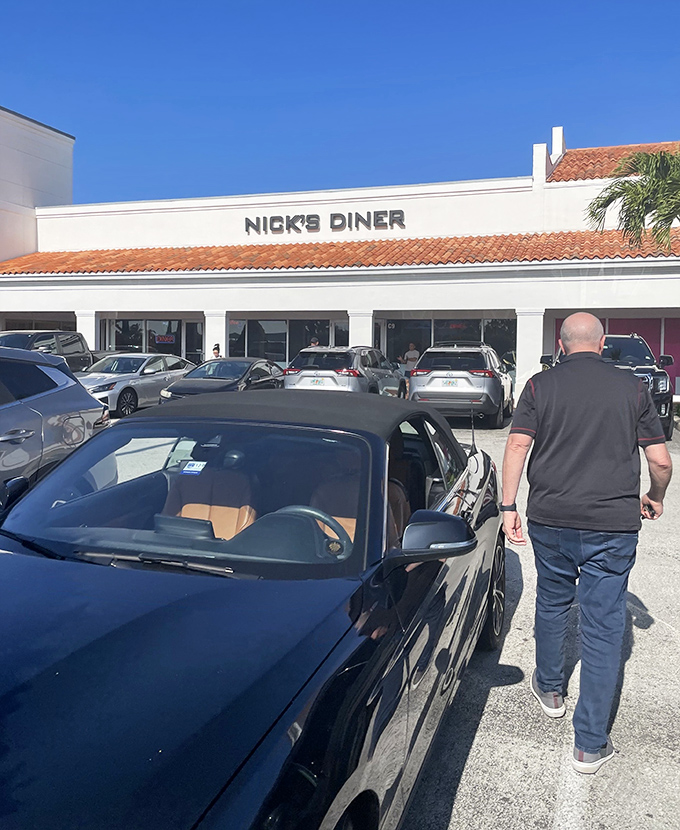 The parking lot fills early &ndash; a testament to the magnetic pull of Nick's legendary breakfast offerings and warm hospitality.