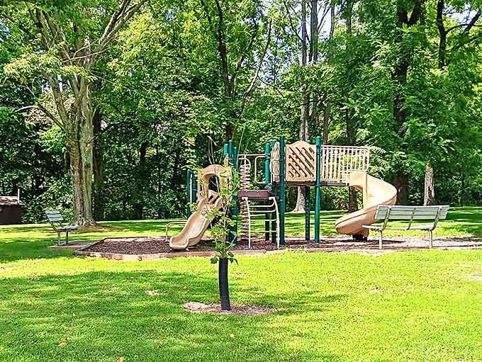 Childhood unplugged &ndash; where imagination runs wild and screen time is replaced by green time in this family-friendly corner of the park.